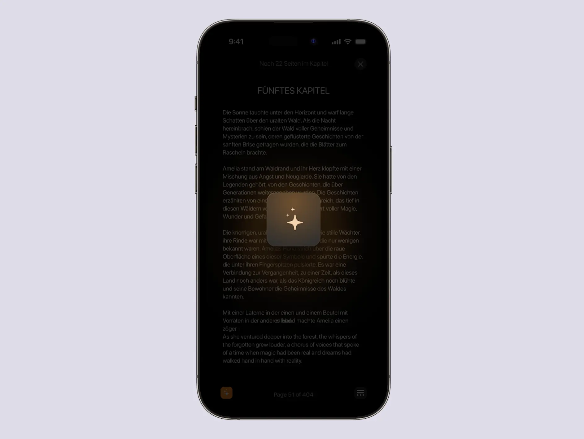 iBooks AI Translation - User Interface Design Concept | Ramotion Agency