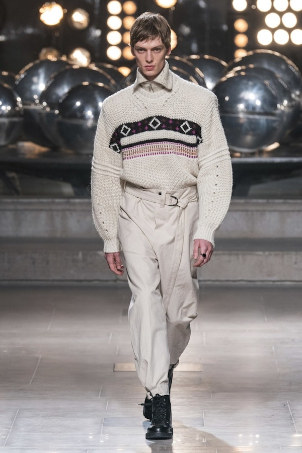 Seventies, monochrome, deconstruction: the most extravagant men's ...