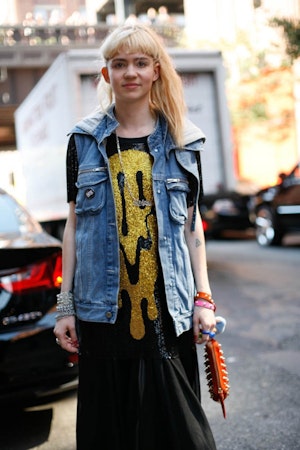 The evolution of the Grimes's style - the most outlandish pop star of ...