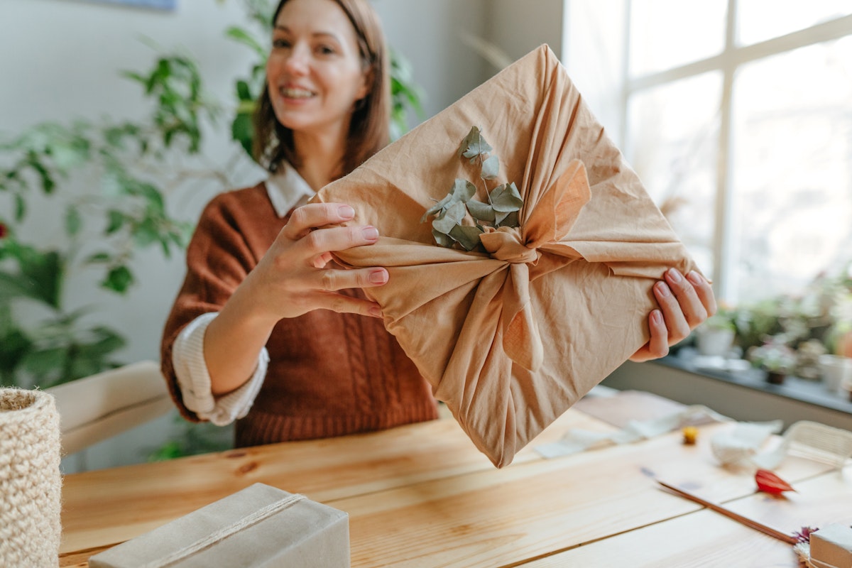 Enjoy a traditional Furoshiki Art Class with Shopping Experience in ...