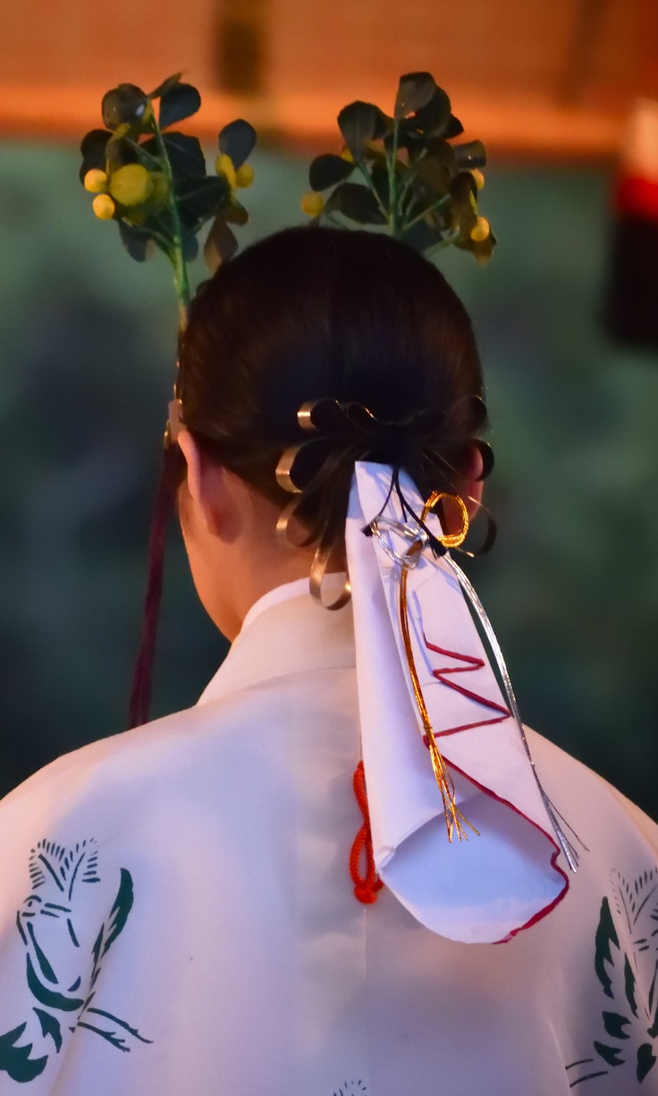 Miko Shrine Maiden Experience At Takenobu Inarijinja Shrine Trip To