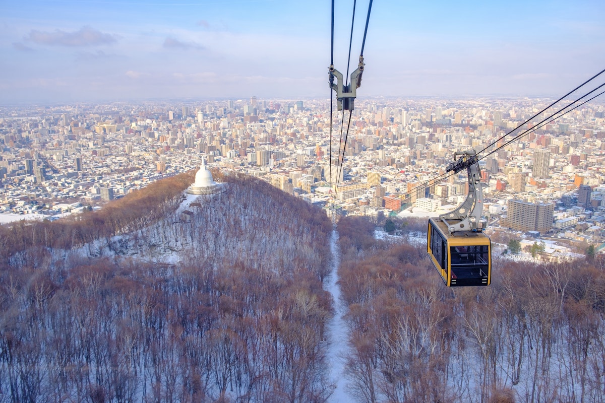 Mt. Moiwa Ropeway - Trip To Japan