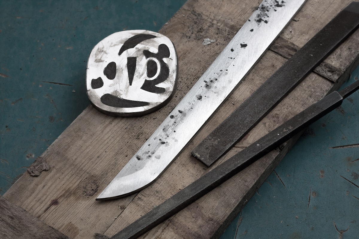 Forge Your own Knife from Katana-steel with a Master Swordsmith - Trip ...