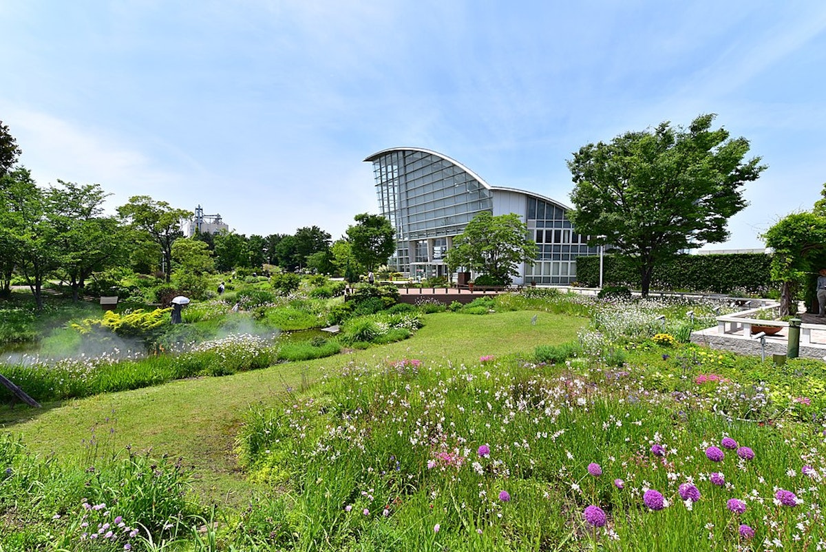 Nagoya Port Wildflower Garden Bluebonnet - Trip To Japan