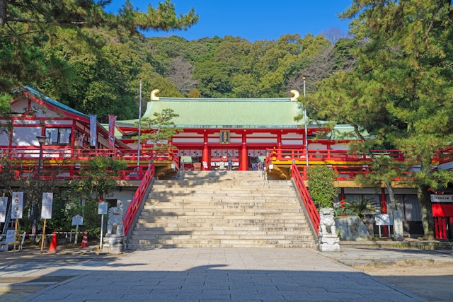 Akama Shrine, Shimonoseki, Yamaguchi - Trip To Japan