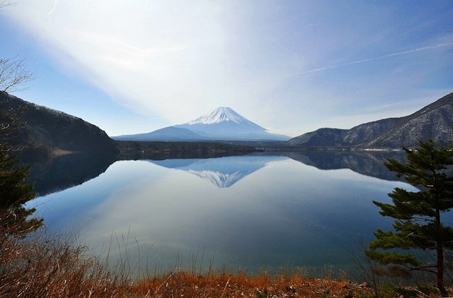 Lake Motosu, Fujikawaguchiko, Yamanashi - Trip To Japan