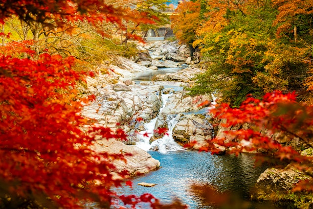 Okutsu Valley (Okutsukei), Kagamino, Okayama - Trip To Japan