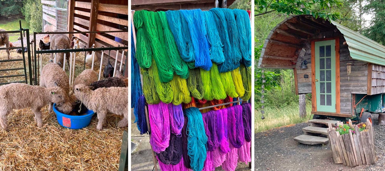 Staying on a Fiber Farm | Farm & Fiber Knits