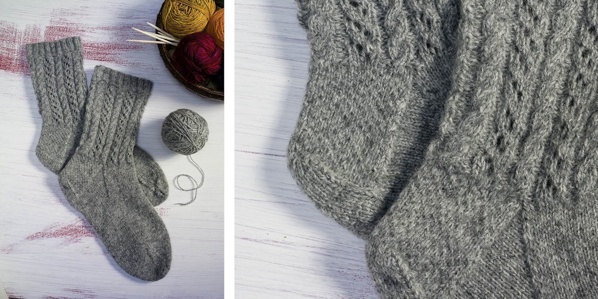 Power of Ten Socks | Farm & Fiber Knits