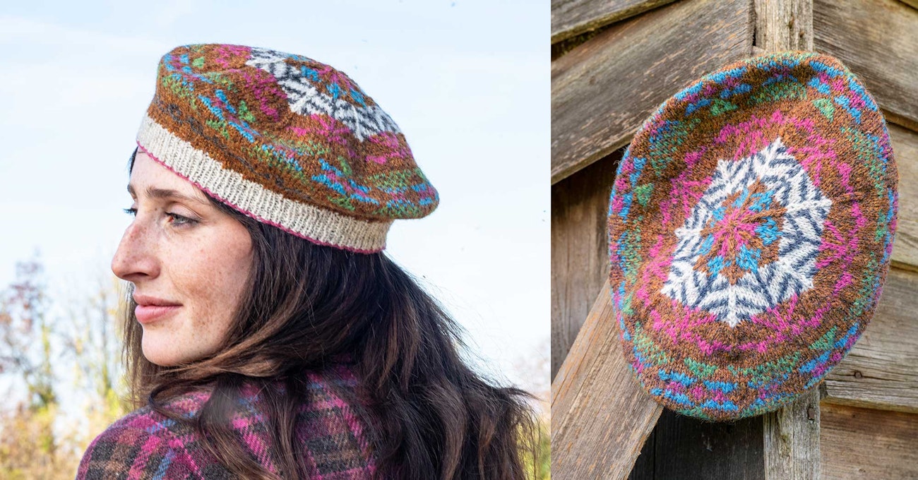 Pick a Palette: The North Road Hat and Tam O’Shanter | Farm & Fiber Knits