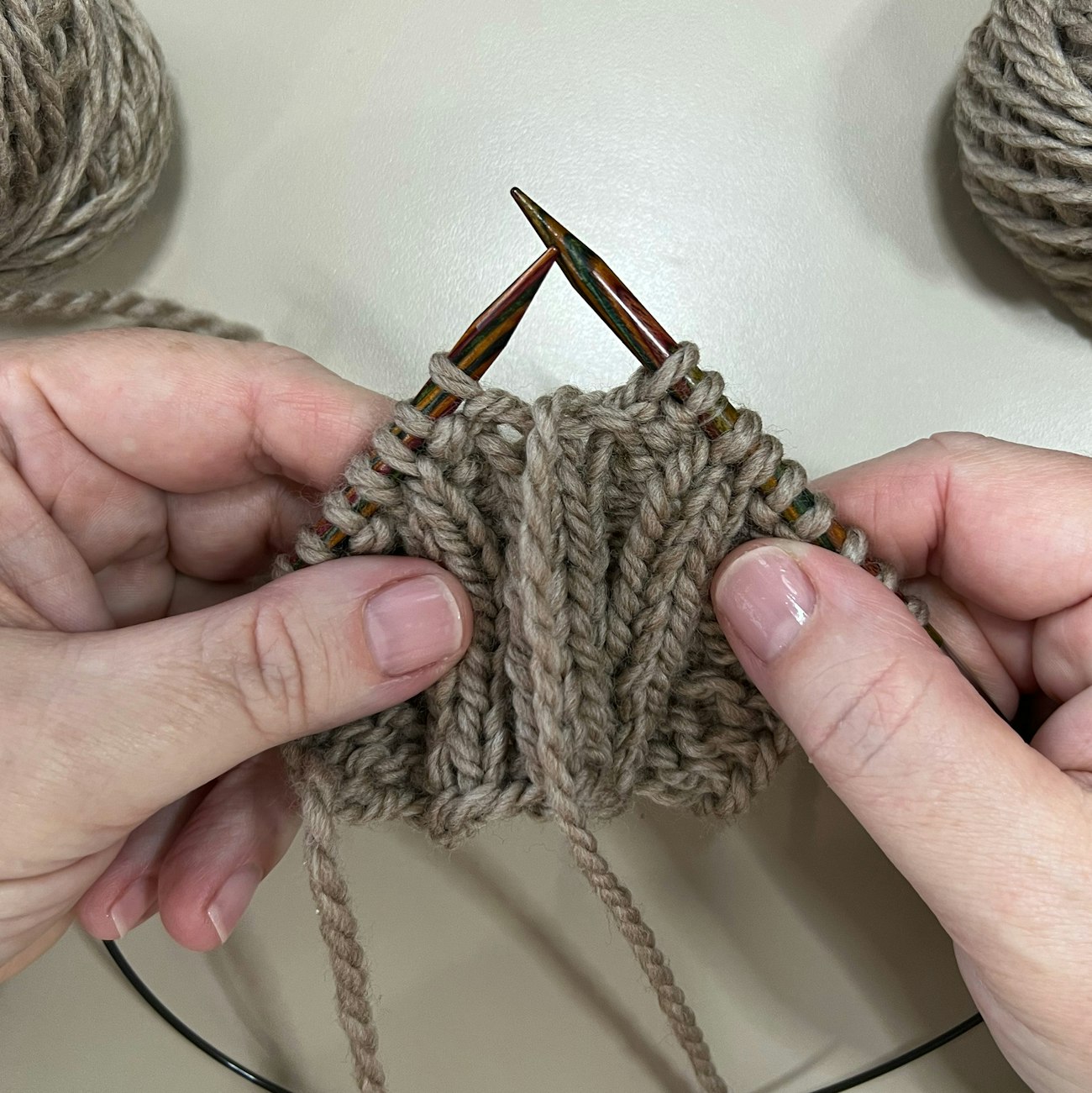 V-Neck Shaping Tricks | Farm & Fiber Knits