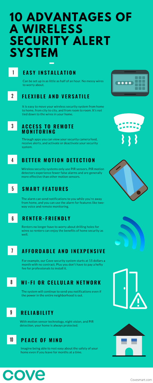10 Advantages of a Wireless Security Alert System