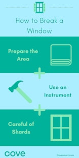 How to Break a Window in an Emergency