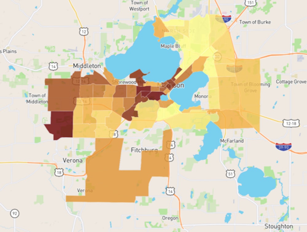 Crime Map Madison WI | Cove Security