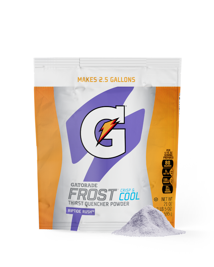 Gatorade Thirst Quencher Riptide Rush Powder (2.5 gal) | Gatorade ...