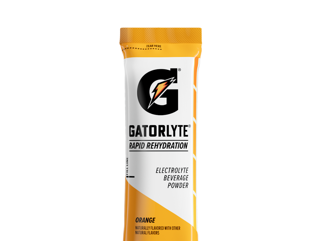 Gatorlyte Orange Powder (1.23 oz) | Gatorade Official Site