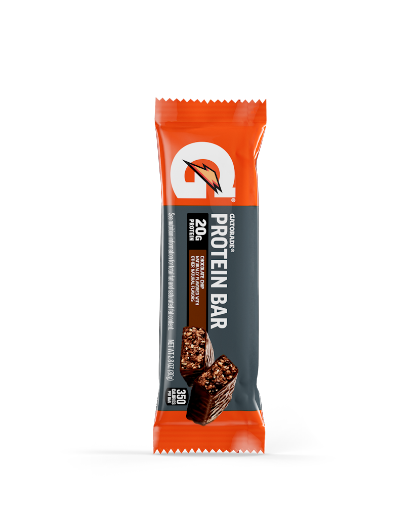 Gatorade Recover Chocolate Chip Protein Bar (2.8oz) | Gatorade Official ...