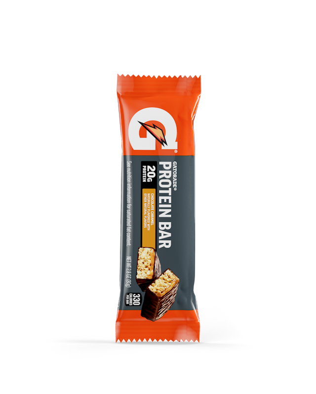 Gatorade Recover Chocolate Caramel Protein Bar (2.8oz) | Gatorade ...