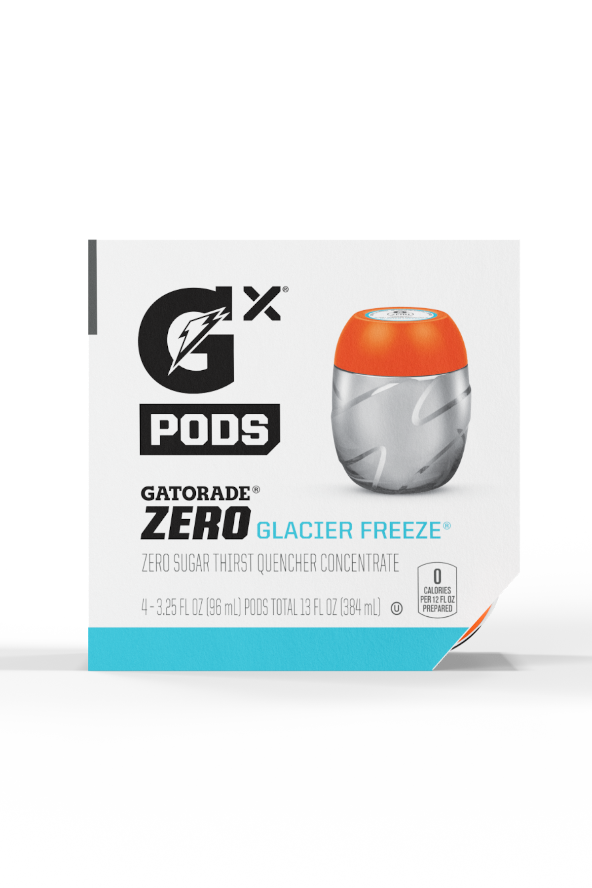 Gatorade Zero Glacier Freeze Gx Pods (3.25 oz) | Gatorade Official Site