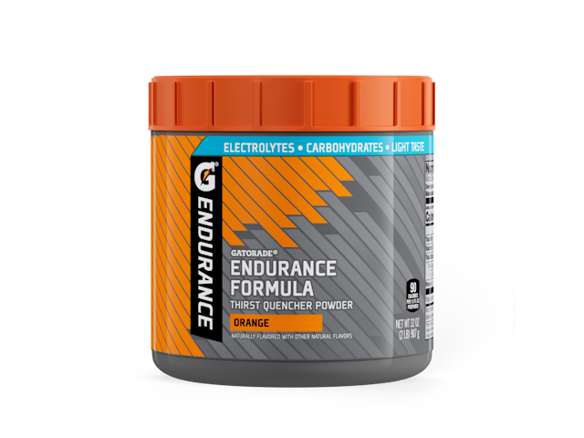 Endurance Formula Orange Powder (32 oz) | Gatorade Official Site