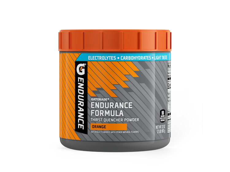 Endurance Formula Orange Powder (32 oz) | Gatorade Official Site