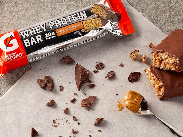 Gatorade Recover Peanut Butter Chocolate Protein Bar (2.8oz) | Gatorade ...