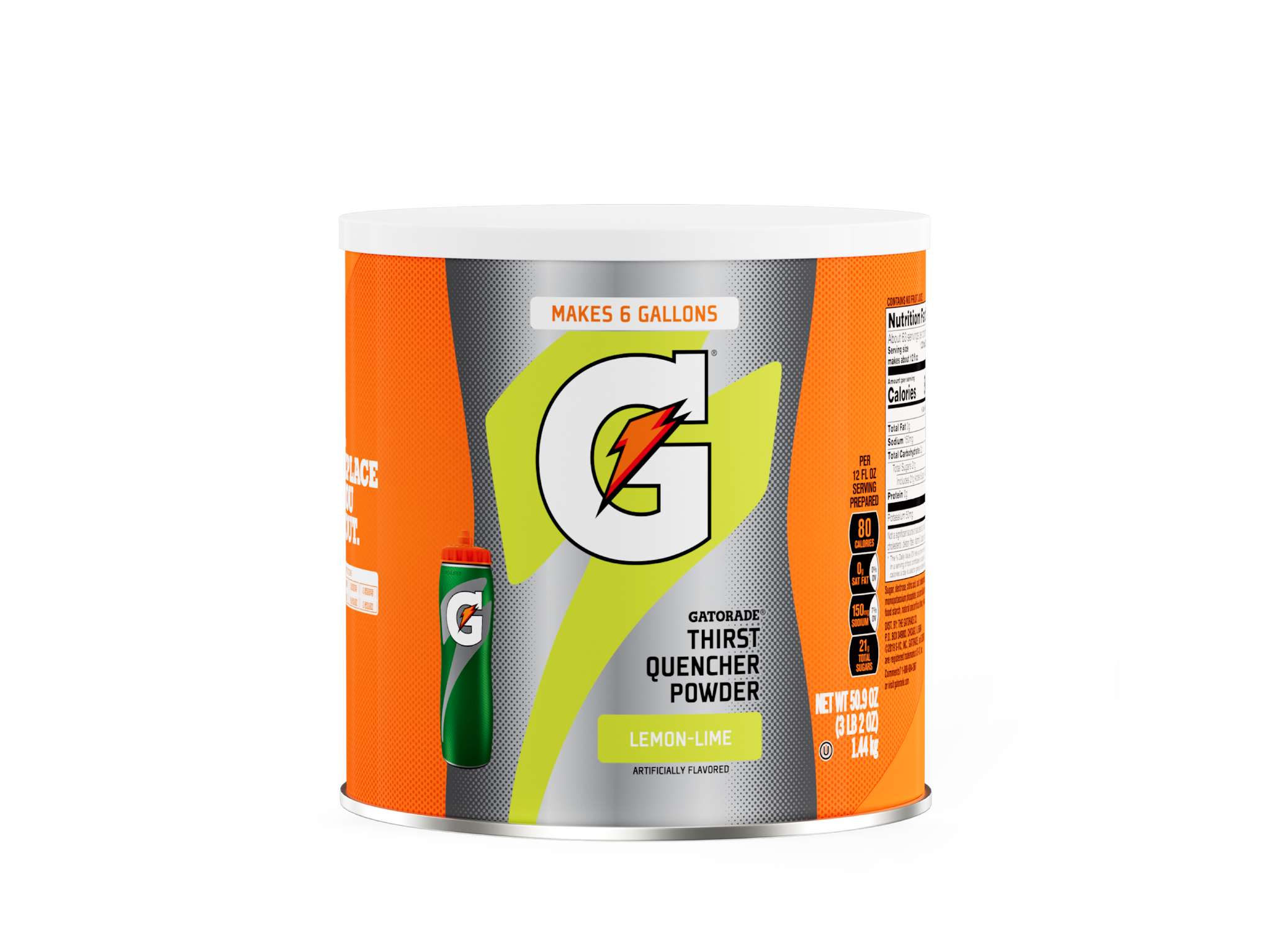 Gatorade Lemon-Lime Thirst Quencher Powder (50.9 oz) | Gatorade ...