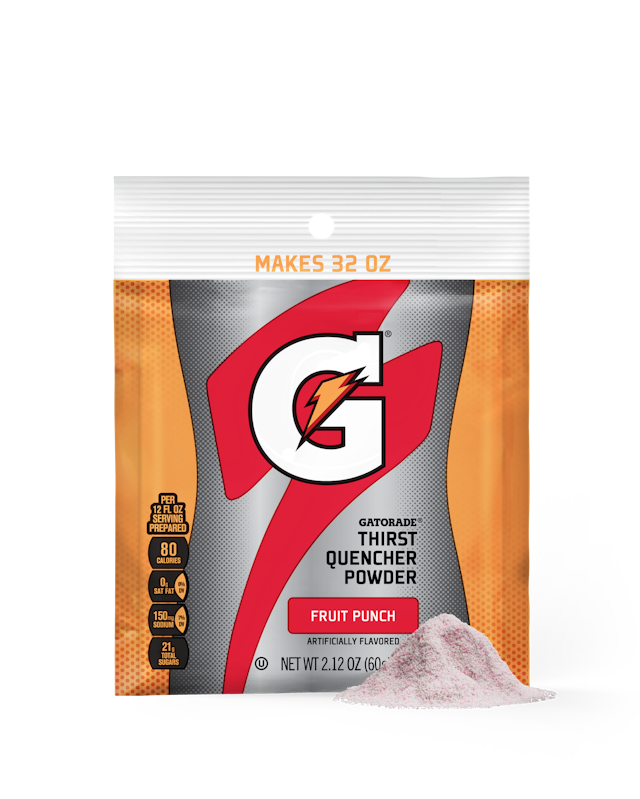 Gatorade Thirst Quencher Fruit Punch Powder (32 oz) | Gatorade Official ...