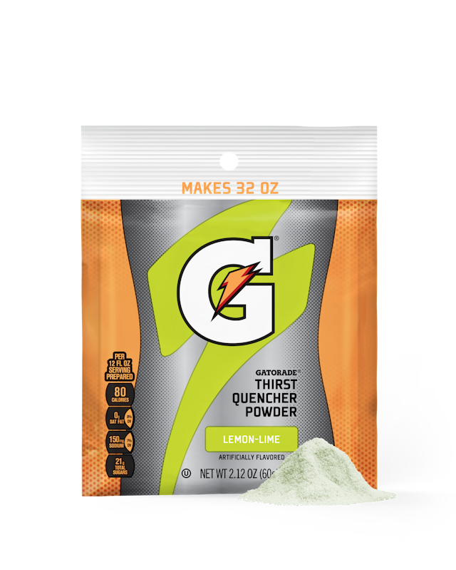 Gatorade Thirst Quencher Lemon Lime Powder (32 oz) | Gatorade Official Site
