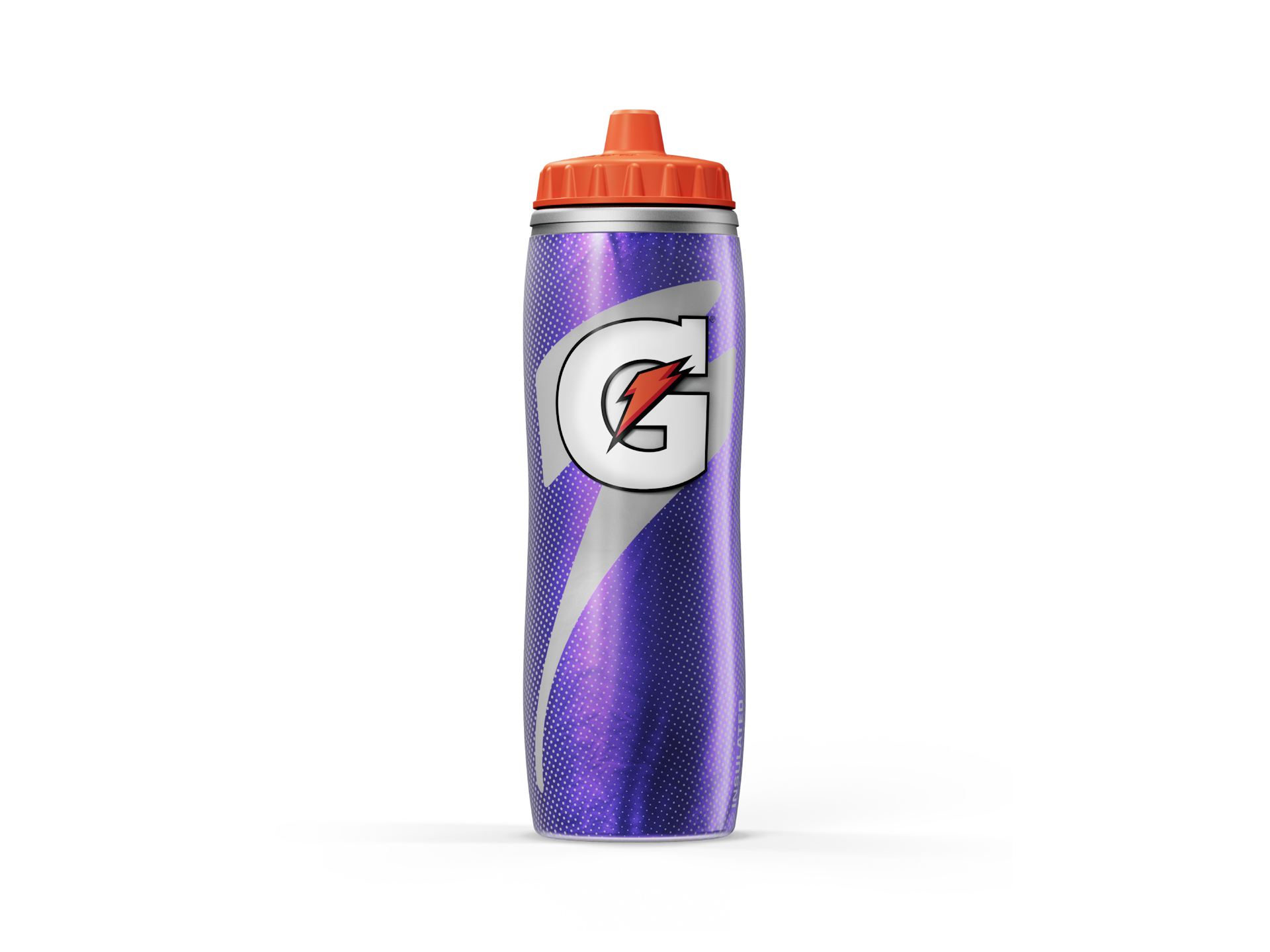 Purple Insulated Squeeze Water Bottle (30 oz) | Gatorade Official Site