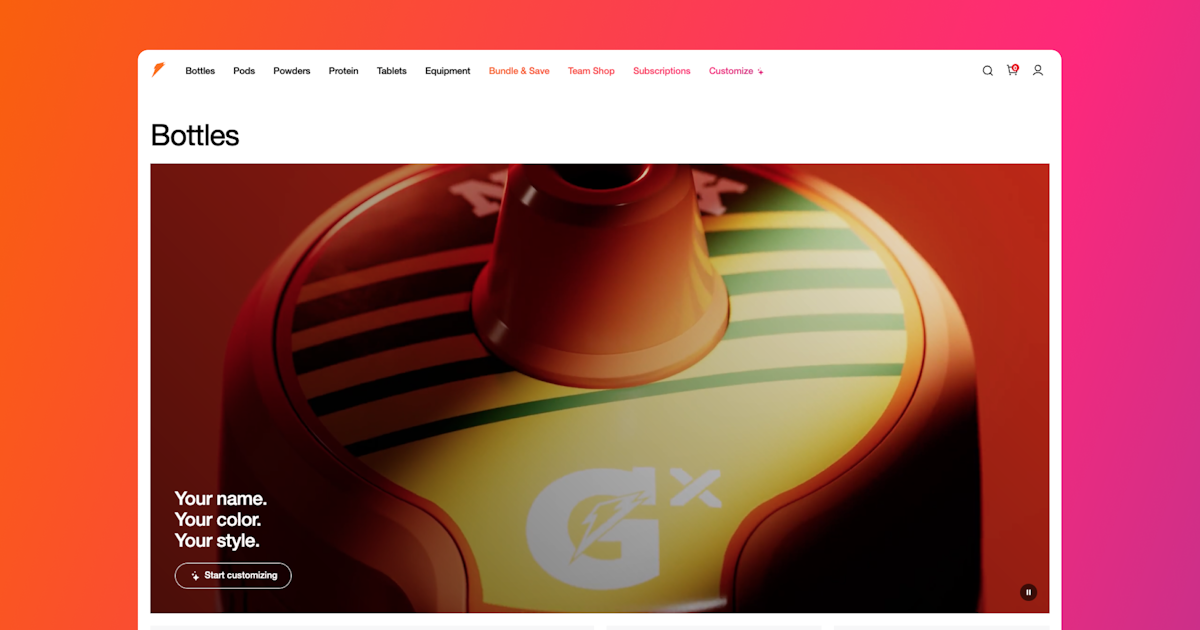 Gx Water Bottles & Jugs | Gatorade Official Site