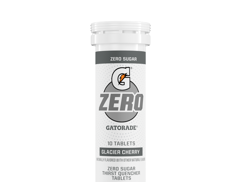 Gatorade Zero Glacier Cherry Tablets (3.25oz) | Gatorade Official Site