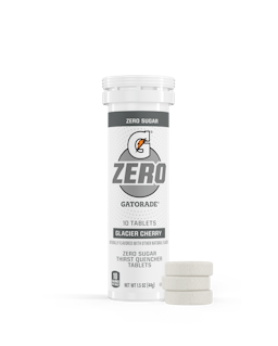 Gatorade Zero Glacier Cherry Tablets (3.25oz) | Gatorade Official Site