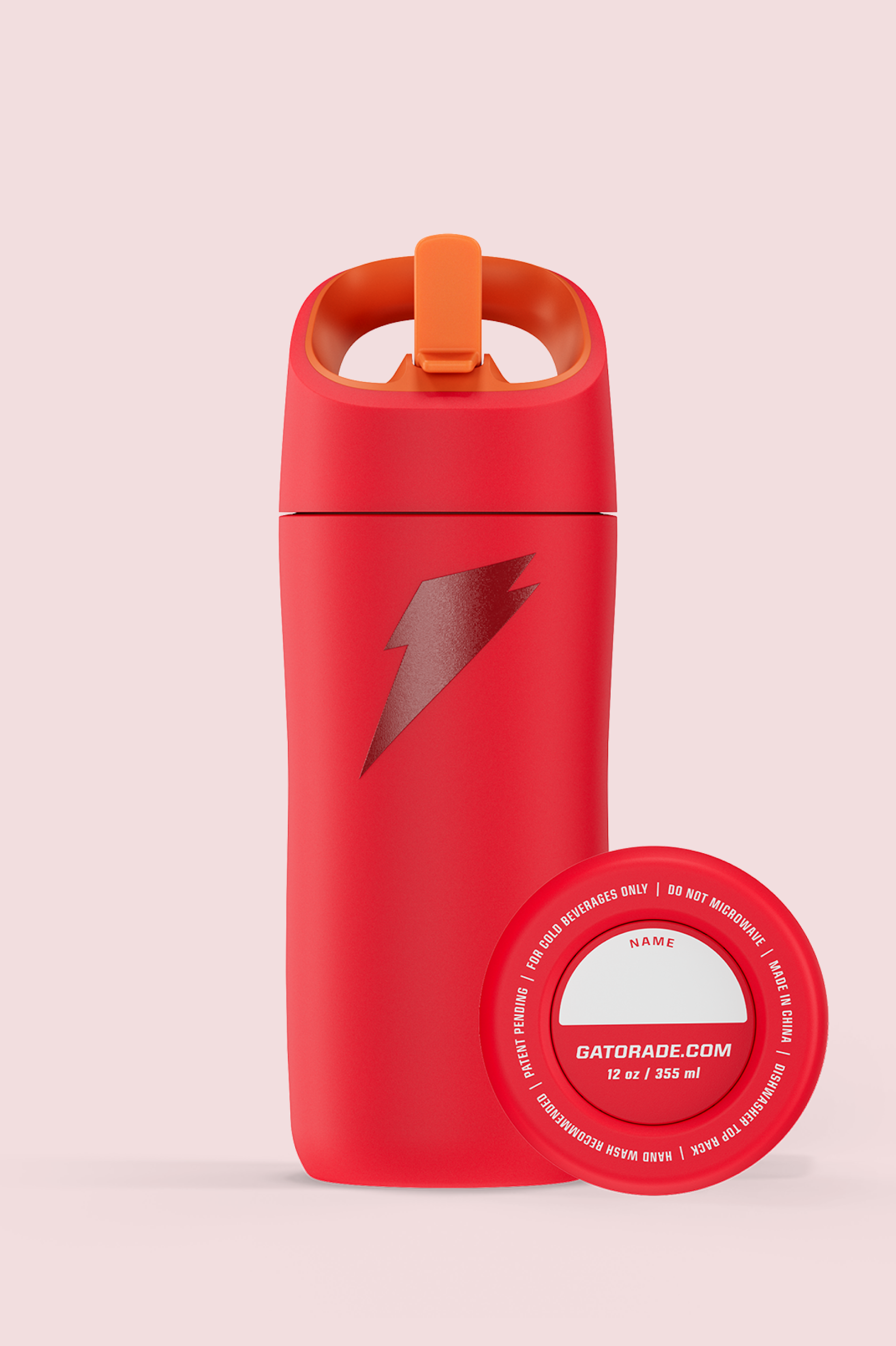 Kids Red Stainless Steel Water Bottle (12 oz) | Gatorade Official Site