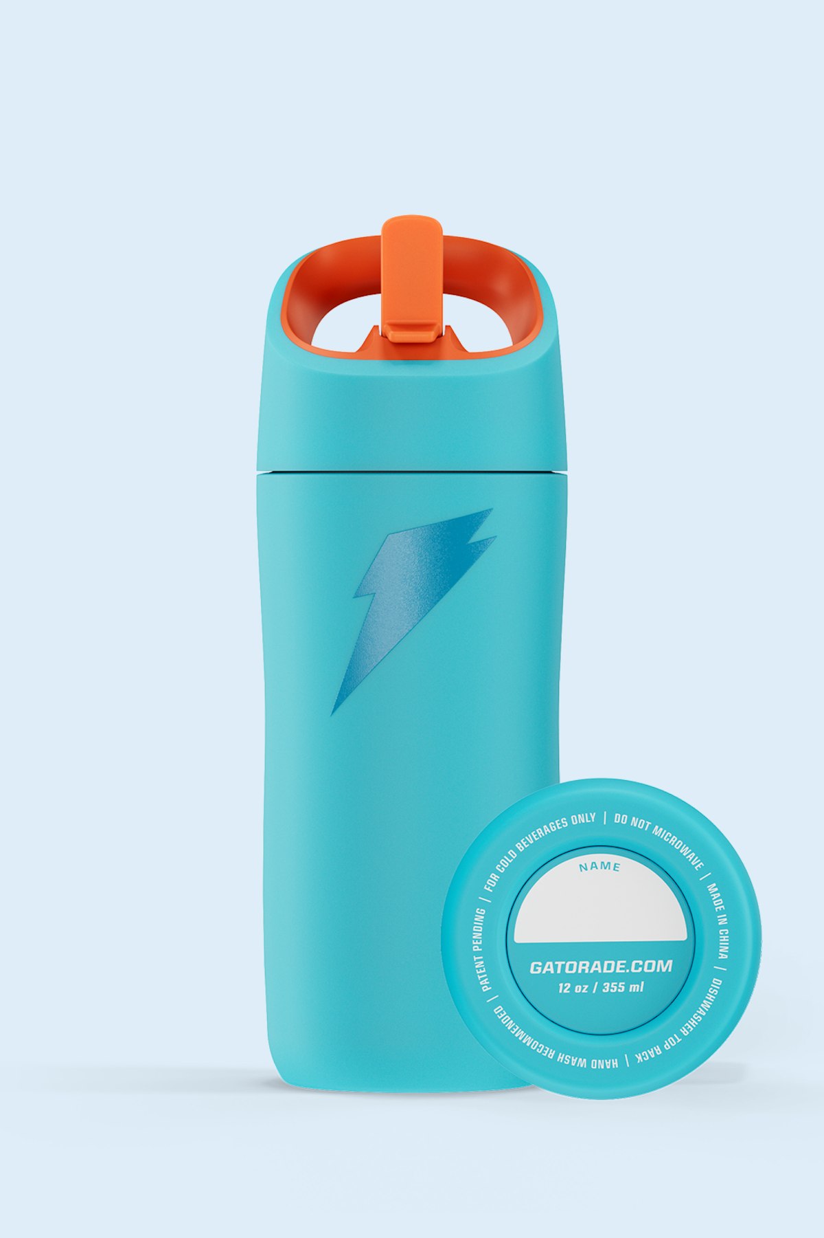 Kids Blue Stainless Steel Water Bottle (12 oz) | Gatorade Official Site