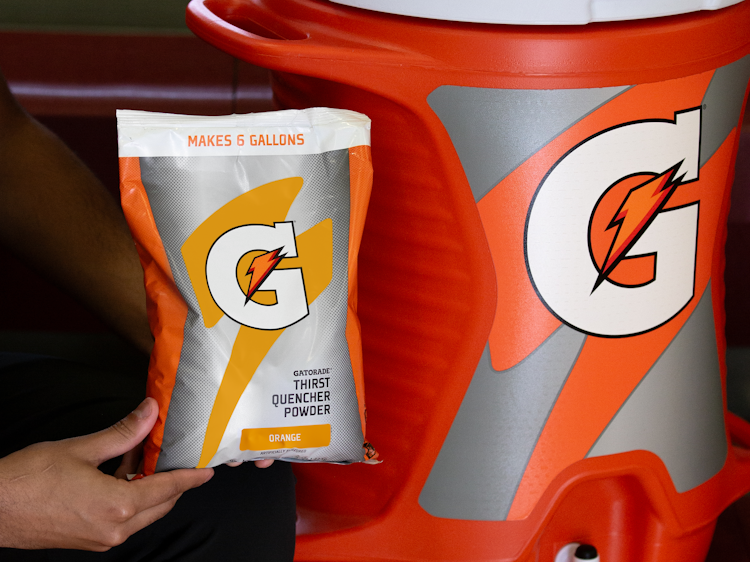 Gatorade Orange Thirst Quencher Powder (6 gallon bag) | Gatorade ...
