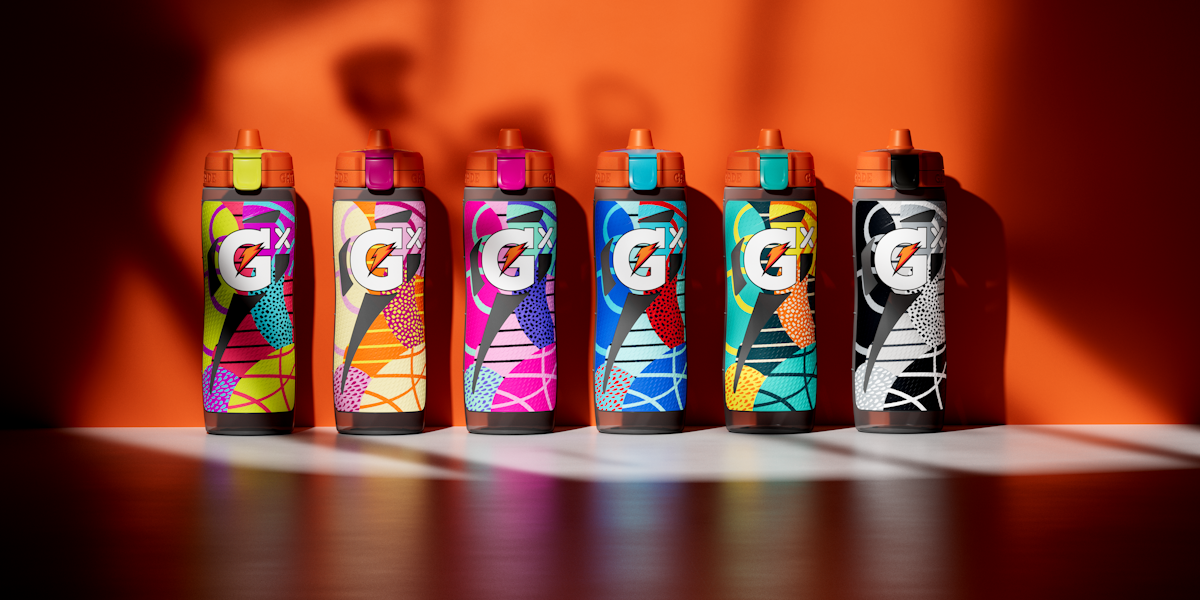 Yellow Montage Gx Water Bottle (30 oz) | Gatorade Official Site