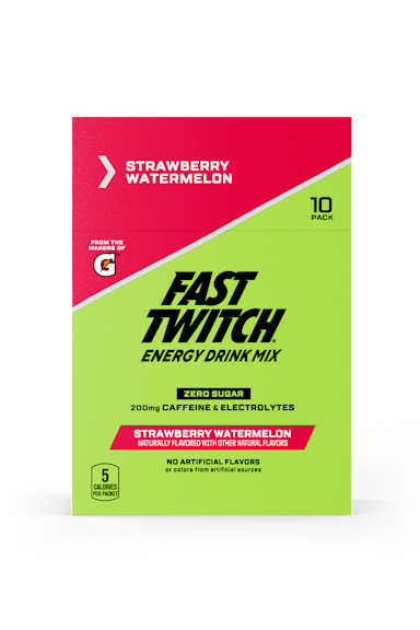 Strawberry Watermelon Fast Twitch Powder Packets (40 ct.) | Gatorade ...