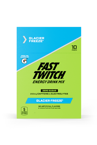 Glacier Freeze Fast Twitch Powder Packets (40 ct.) | Gatorade Official Site