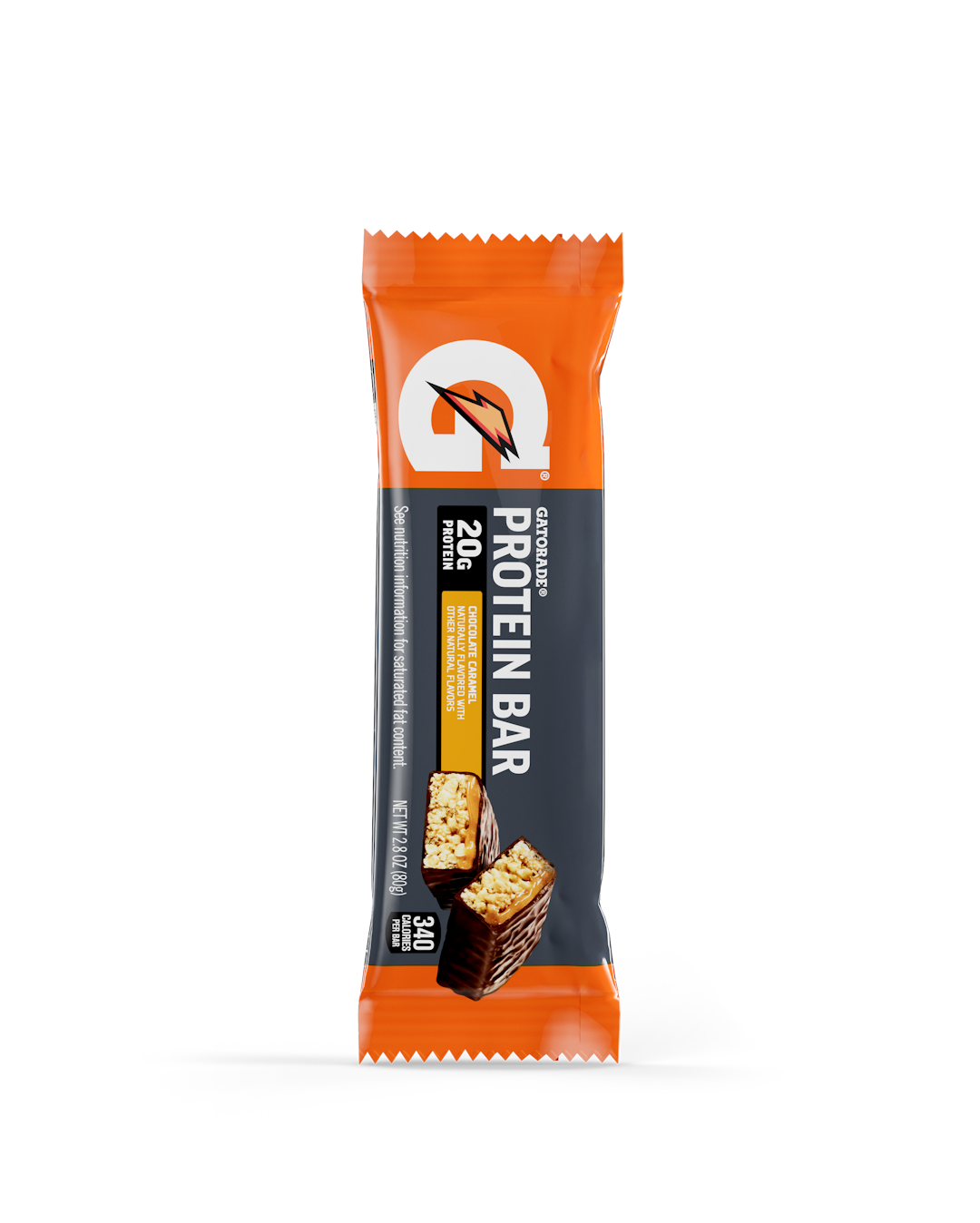 Gatorade Recover Chocolate Caramel Protein Bar (2.8oz) | Gatorade ...