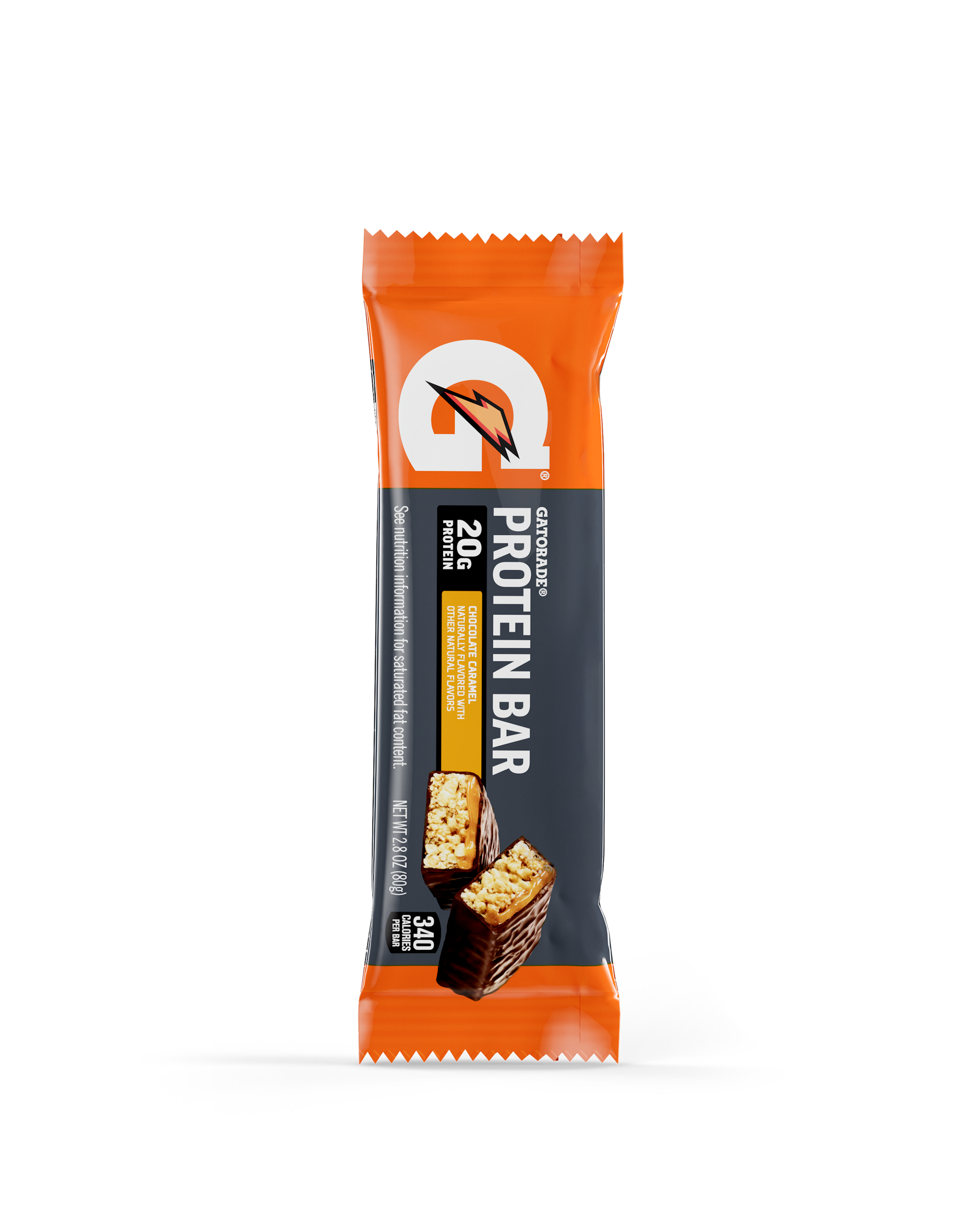Gatorade Recover Chocolate Caramel Protein Bar (2.8oz) | Gatorade ...