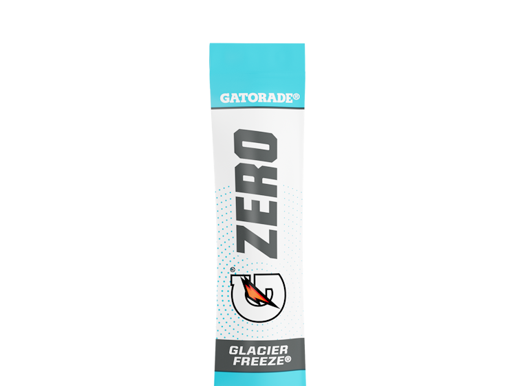 Gatorade Zero Glacier Freeze Powder (1.02 oz) | Gatorade Official Site
