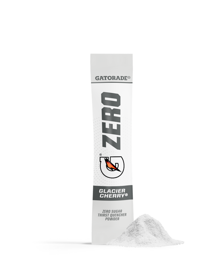 Gatorade Zero Glacier Cherry Powder (1.02 oz) | Gatorade Official Site