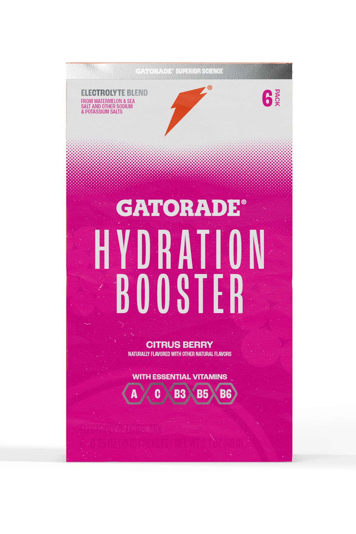 Citrus Berry Hydration Booster (6 pk) | Gatorade Official Site