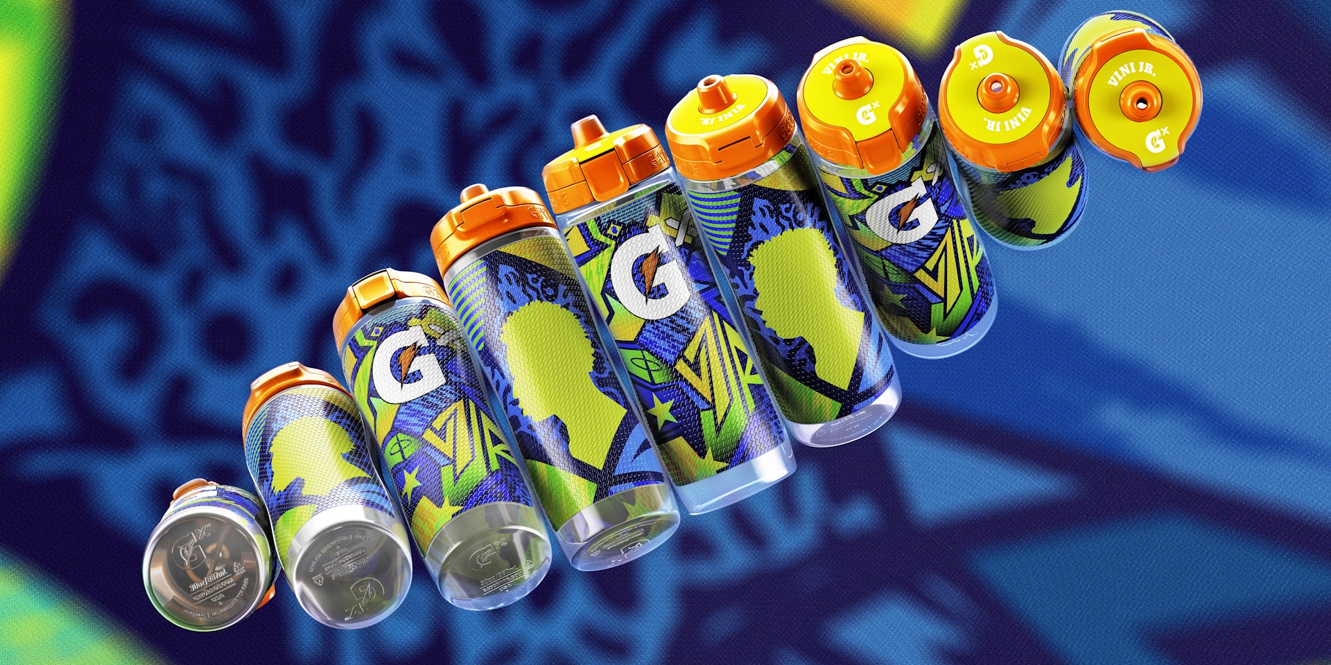 Vini Jr. Limited-Edition Gx Water Bottle | Gatorade Official Site