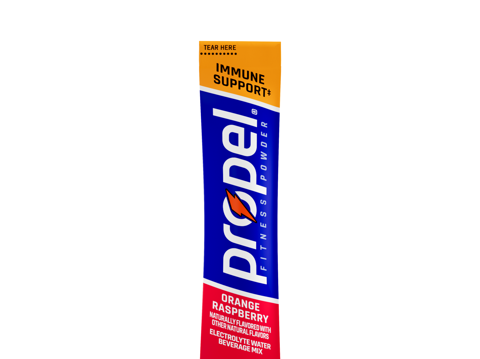 Propel Immune Support Orange Raspberry Powder Packets (30 ct ...