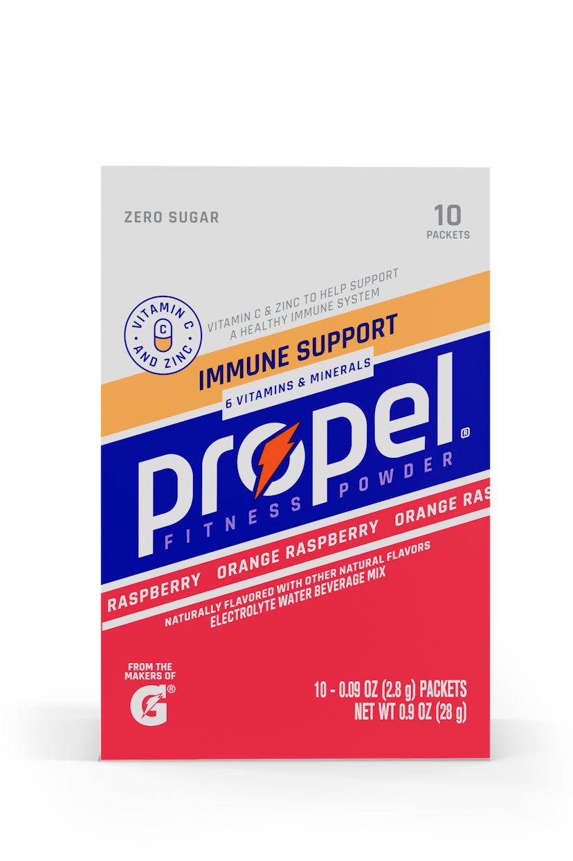 Propel Immune Support Orange Raspberry Powder Packets (30 ct ...
