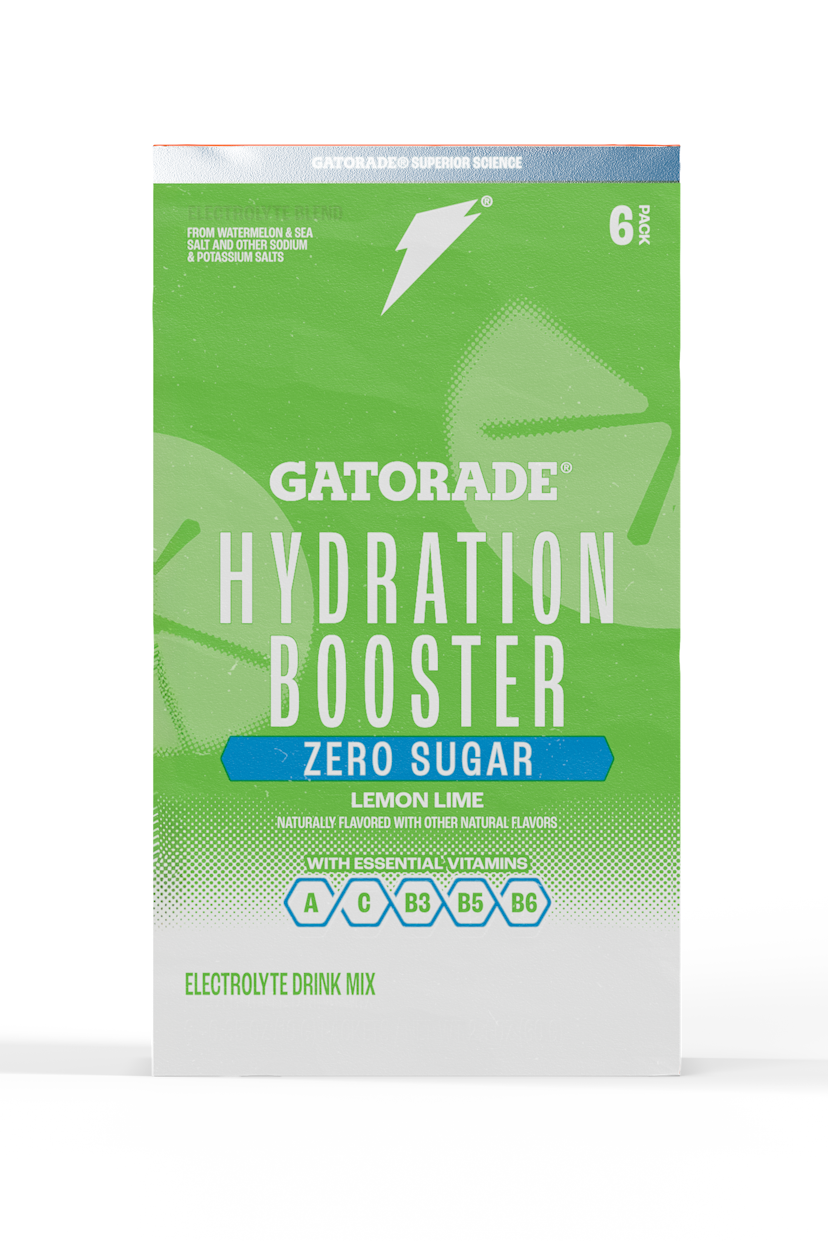 Lemon Lime Hydration Booster Zero Sugar (6 pk) | Gatorade Official Site