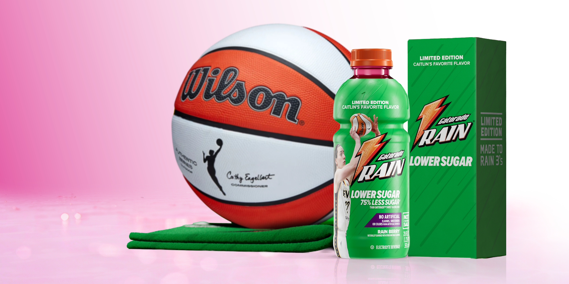 Gatorade Rain Berry Returns in Limited Caitlin Clark Collab | Gatorade ...