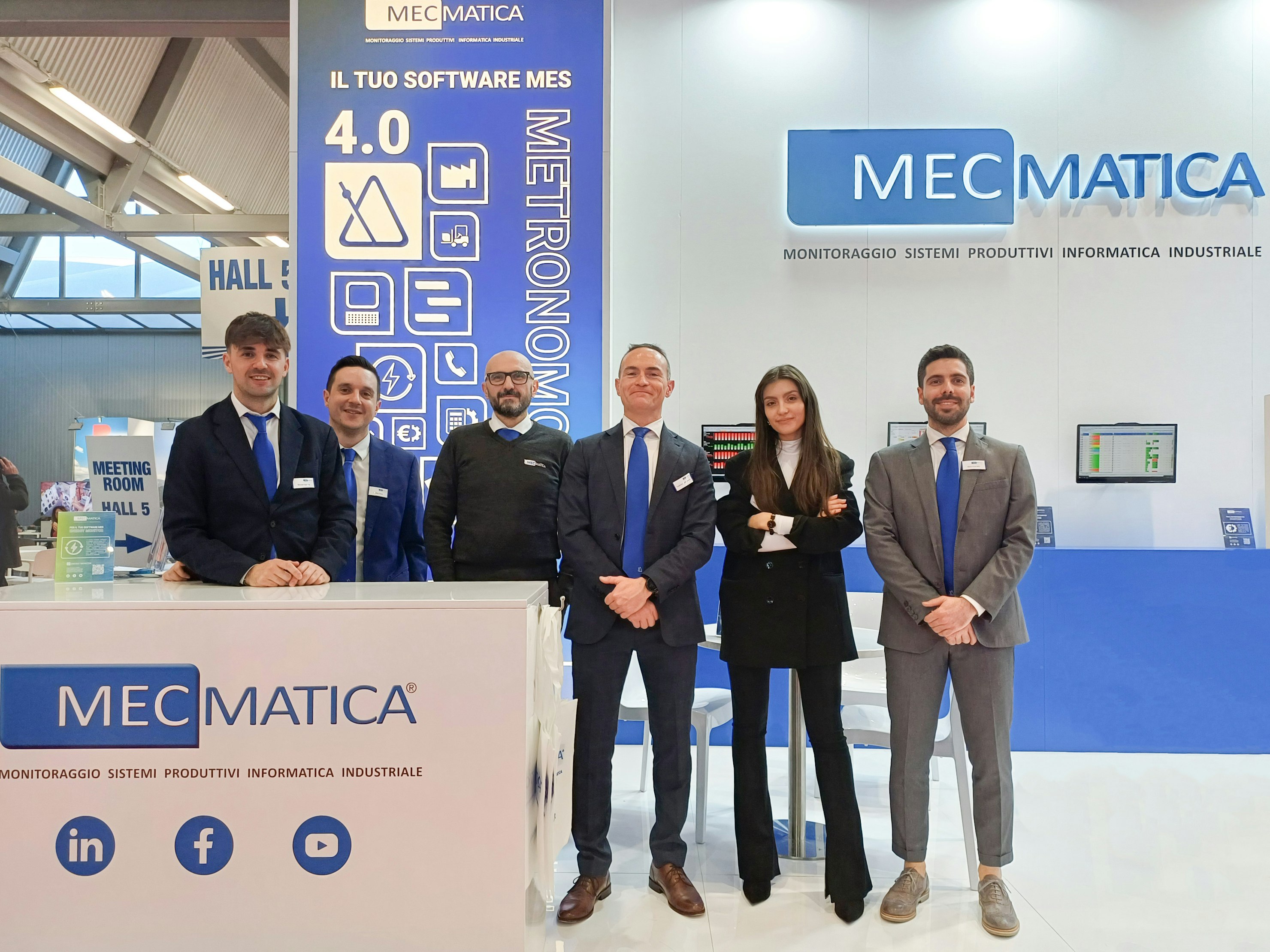 Il team MECMATICA ringrazia i numerosi visitatori delle fiere!
